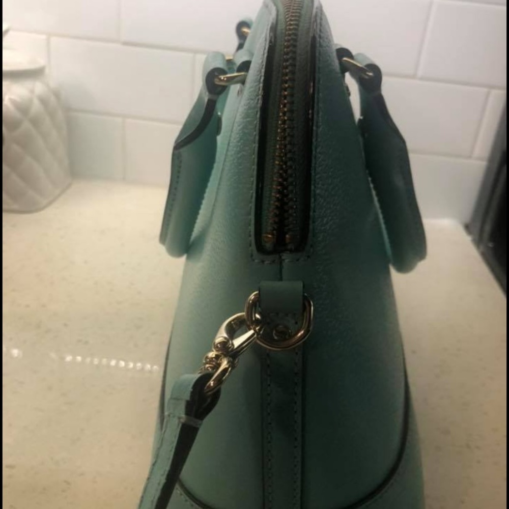 Kate Spade Rachelle Blue Wellesley Handbag - Gem